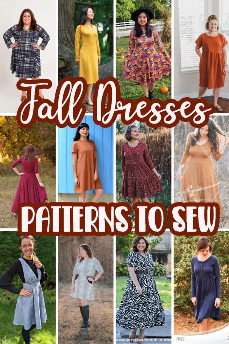 Fall Dresses to Sew - Life Sew Savory