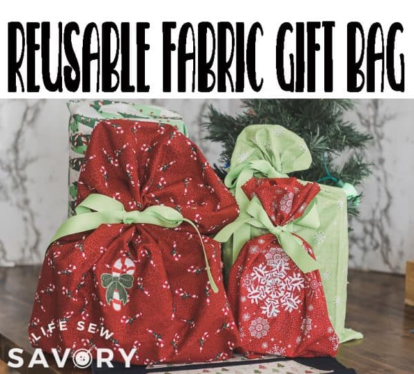 Fabric Bread Bag Sewing tutorial - Life Sew Savory