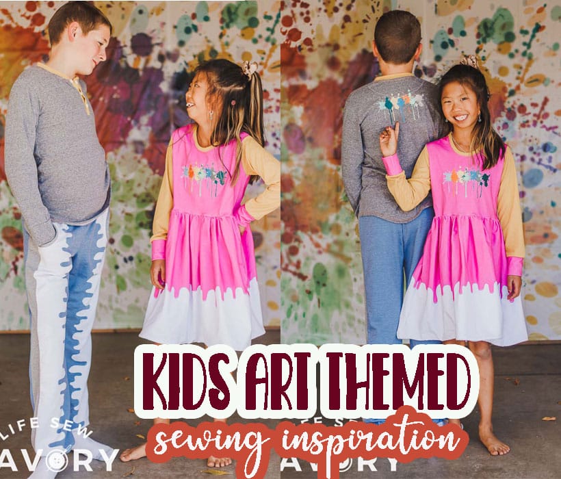 Art Inspired Kids Wear with Project Run and Play - Life Sew Savory