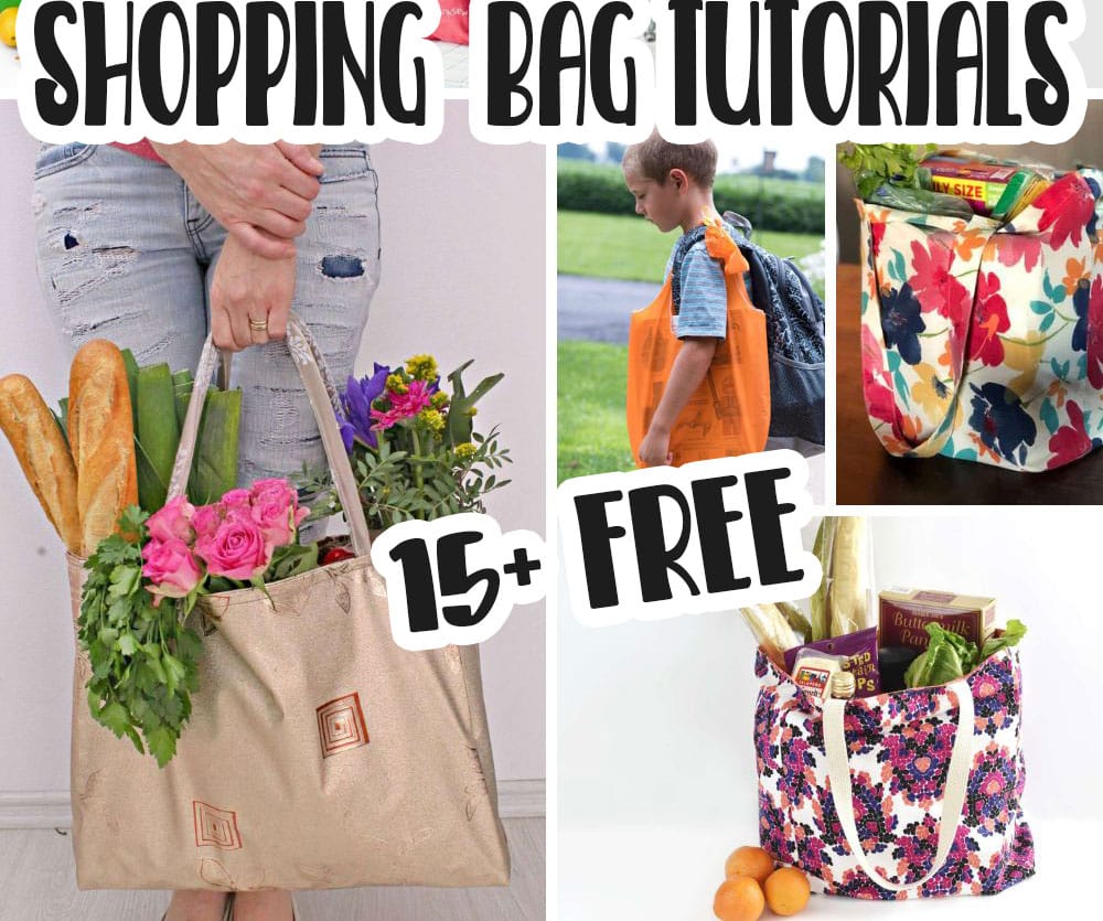 Best free grocery bag patterns - Life Sew Savory