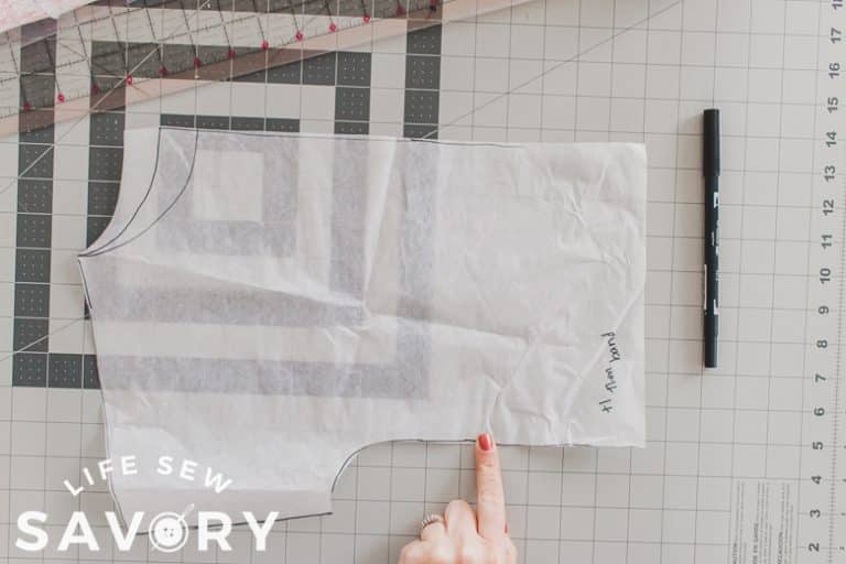 How to sew a sweatshirt - free pdf pattern - Life Sew Savory