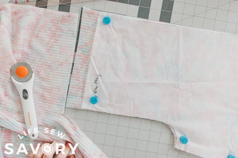 How to sew a sweatshirt - free pdf pattern - Life Sew Savory
