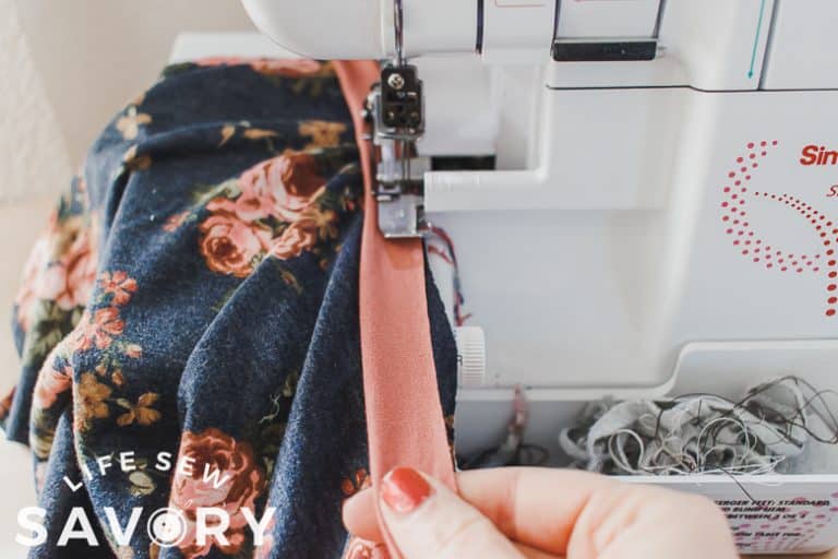 How to sew a sweatshirt - free pdf pattern - Life Sew Savory