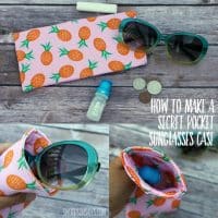 DIY sunglass cases to sew HUGE list - Life Sew Savory