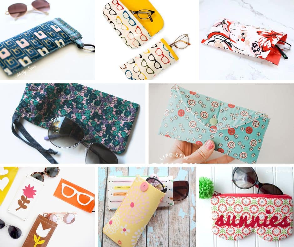 DIY sunglass cases to sew HUGE list - Life Sew Savory
