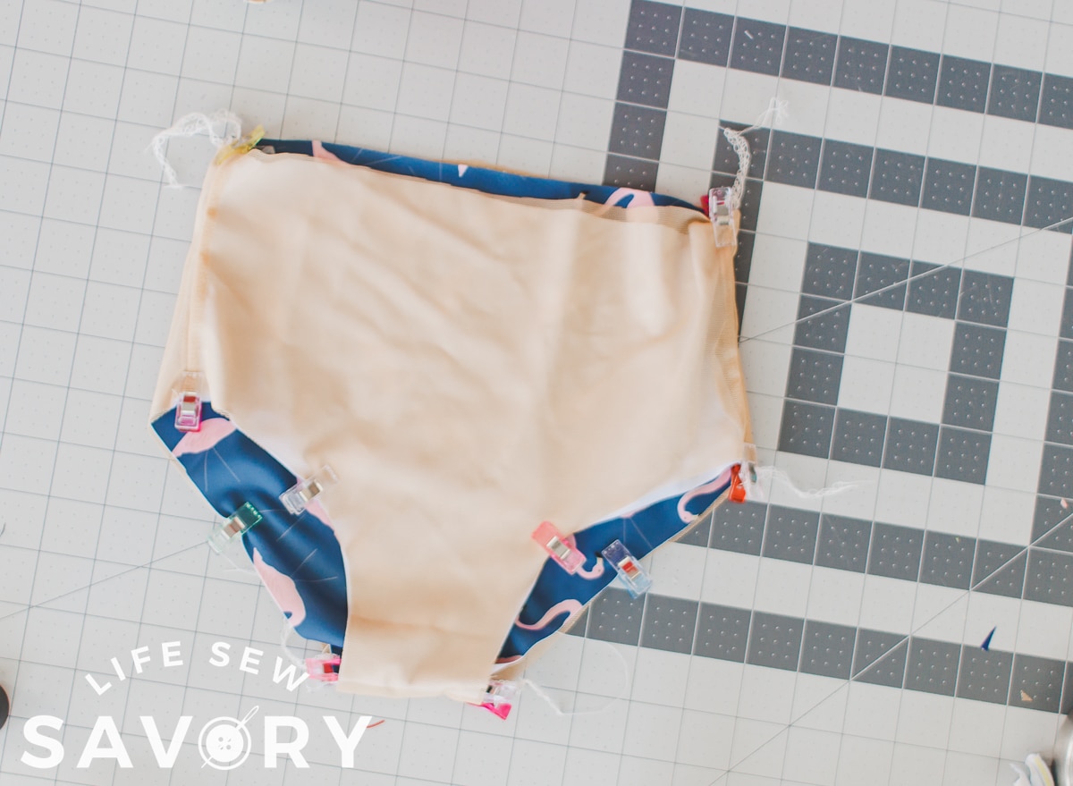 How to Sew Swimsuit Elastic - Life Sew Savory