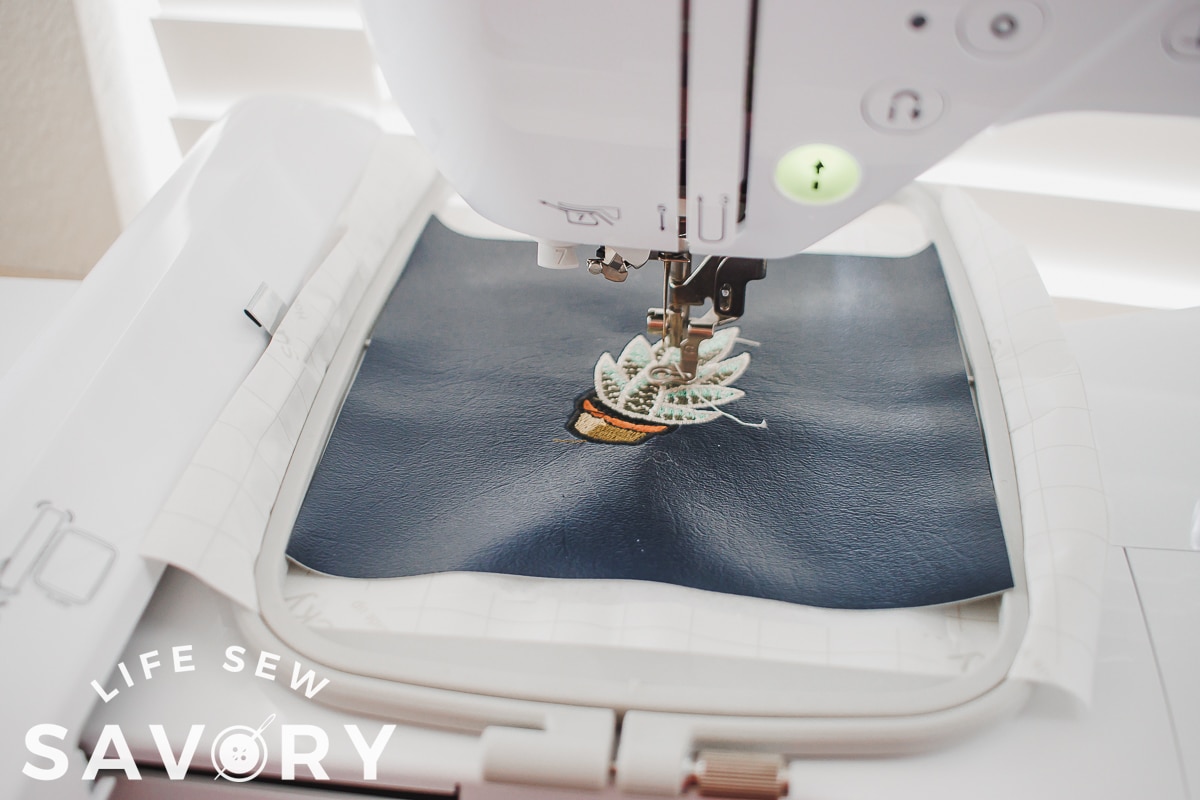 Pleather/Fabric Basket DIY tutorial - Life Sew Savory