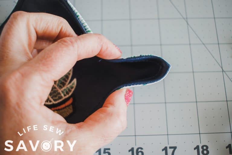 Pleather/Fabric Basket DIY tutorial - Life Sew Savory
