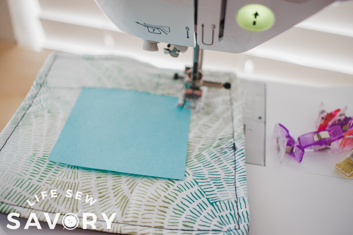 Pleather/Fabric Basket DIY tutorial - Life Sew Savory