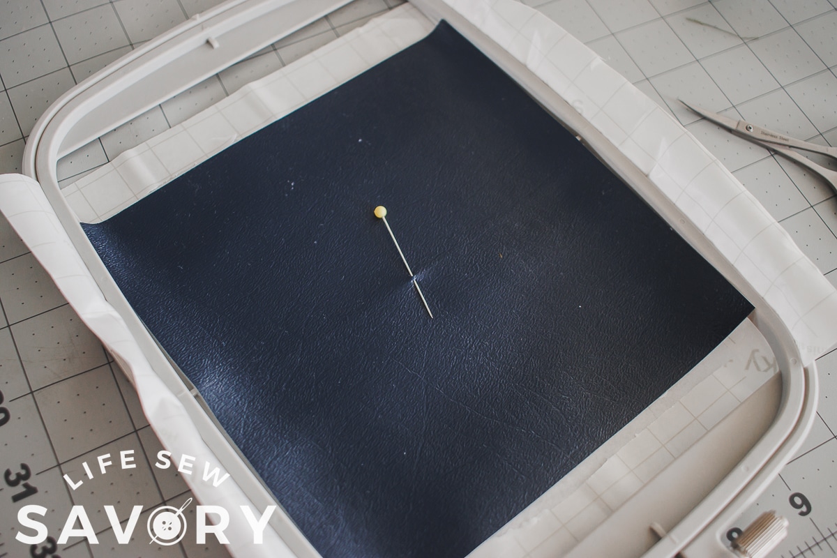 Pleather/Fabric Basket DIY tutorial - Life Sew Savory
