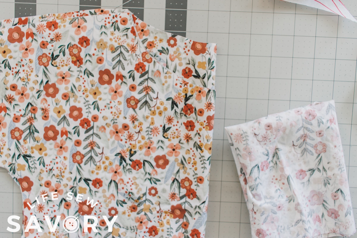 How to create a neck facing for sewing - Life Sew Savory