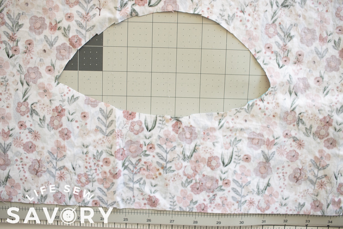 How to create a neck facing for sewing - Life Sew Savory