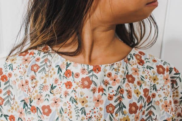 How to create a neck facing for sewing - Life Sew Savory
