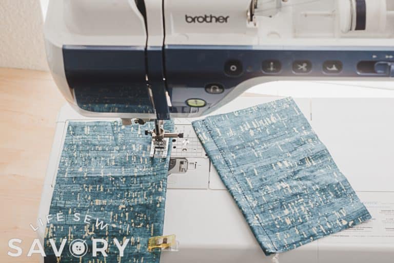 How to Sew a Notebook Cover - tutorial - Life Sew Savory