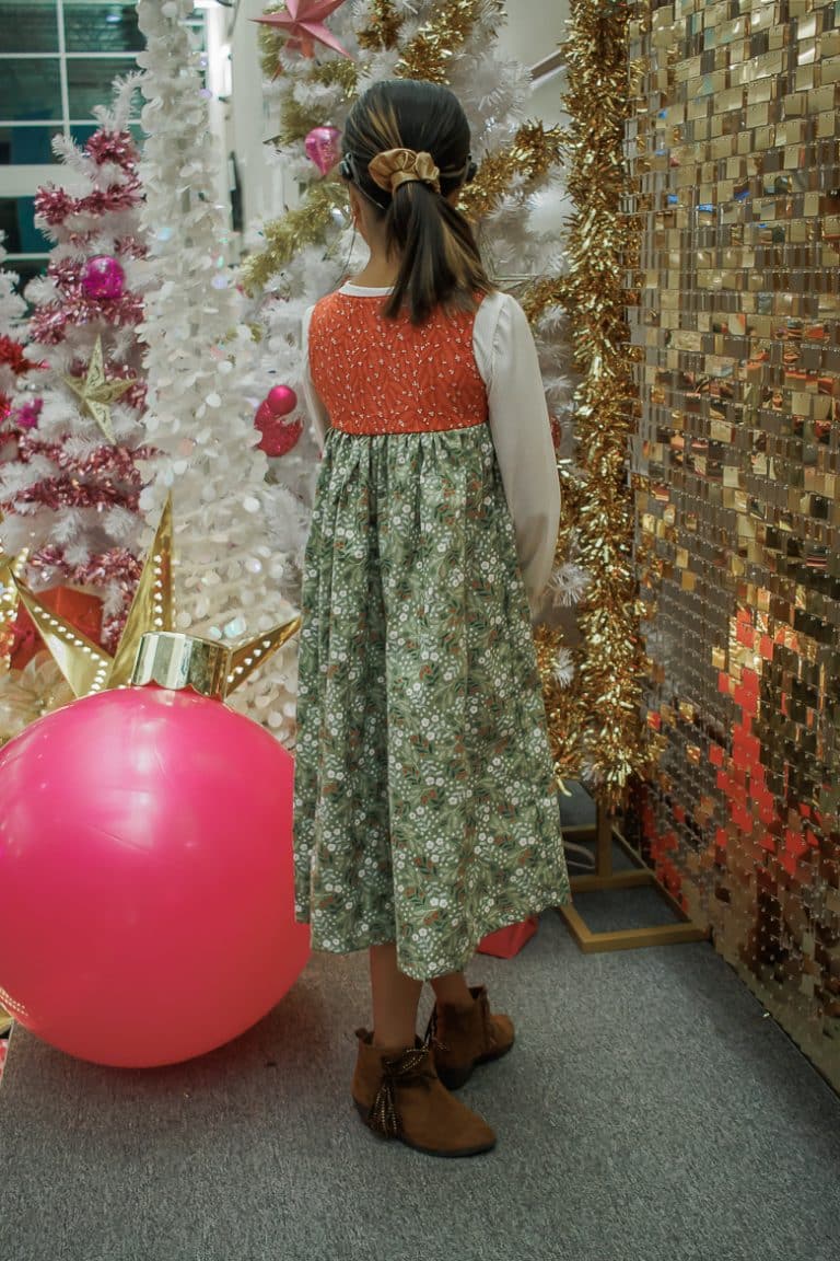 Free Christmas Dress Sewing Pattern - Life Sew Savory
