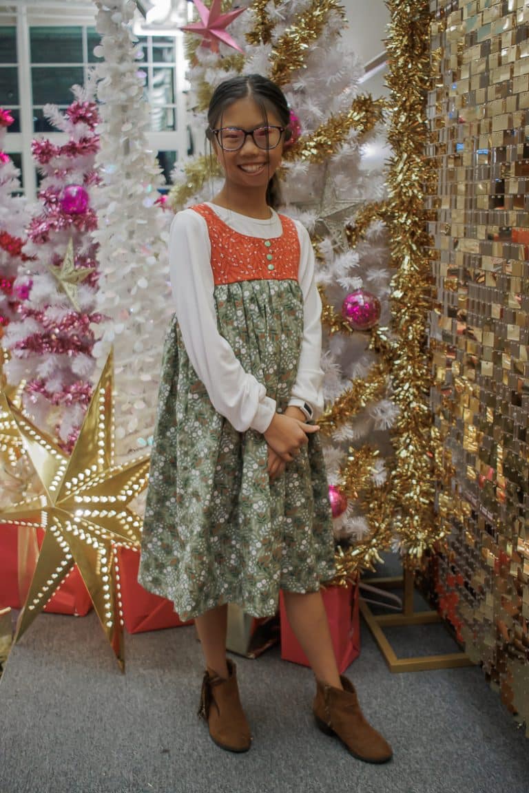Free Christmas Dress Sewing Pattern - Life Sew Savory