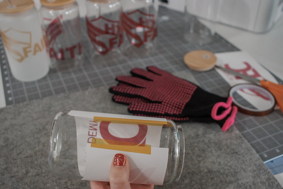 How to sublimate on glass cups - tutorial - Life Sew Savory