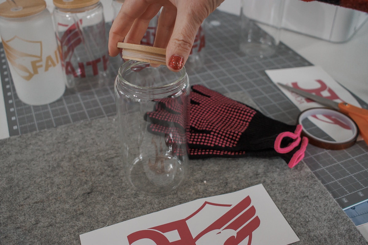How to sublimate on glass cups - tutorial - Life Sew Savory