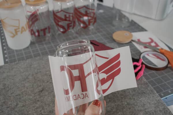 How to sublimate on glass cups - tutorial - Life Sew Savory