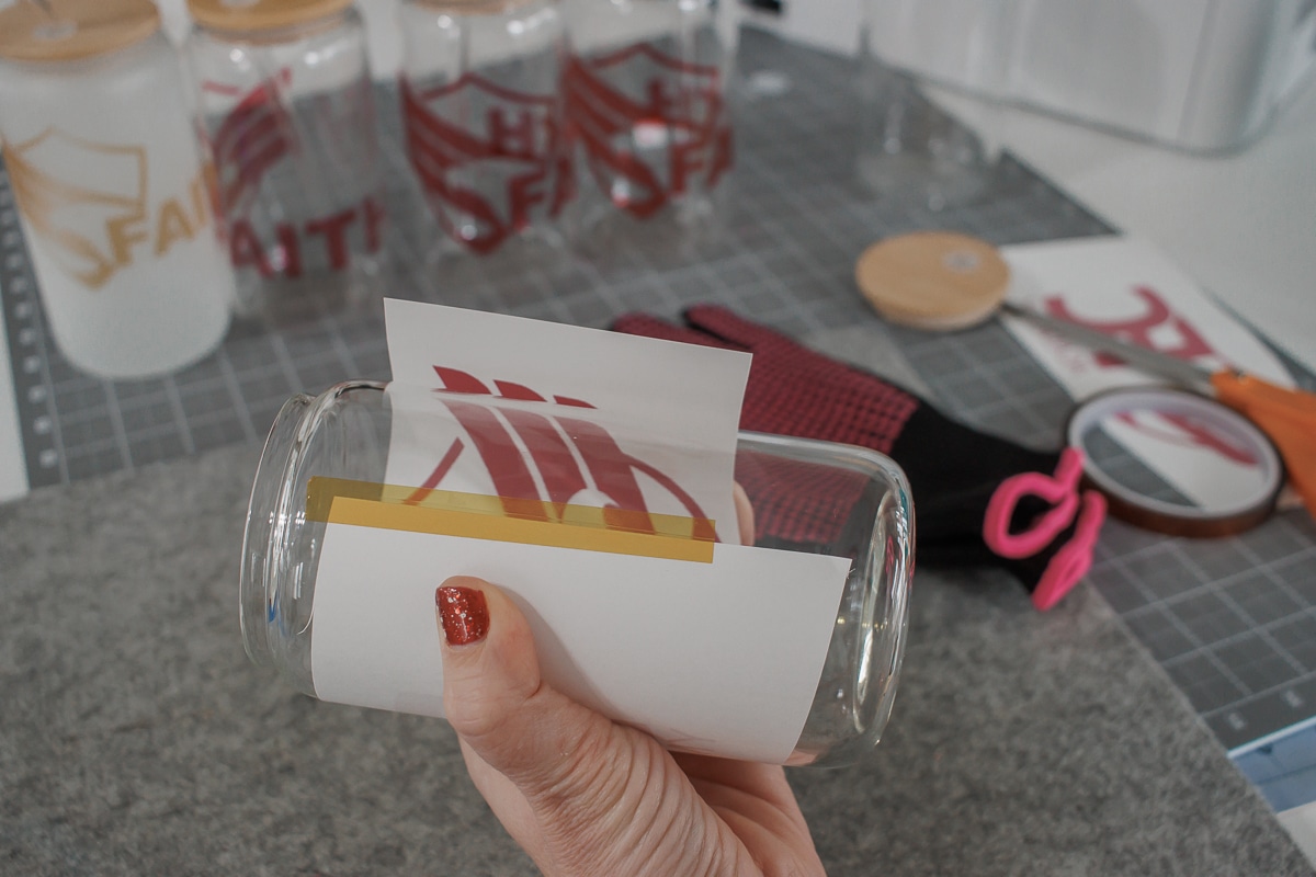 How to sublimate on glass cups - tutorial - Life Sew Savory