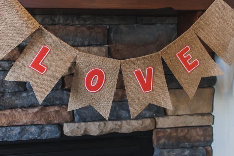 Machine embroidered bunting tutorial - Life Sew Savory