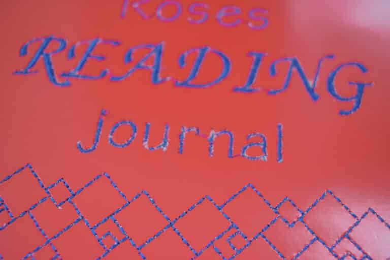 How to embroider on paper with your Embroidery Machine - Life Sew Savory