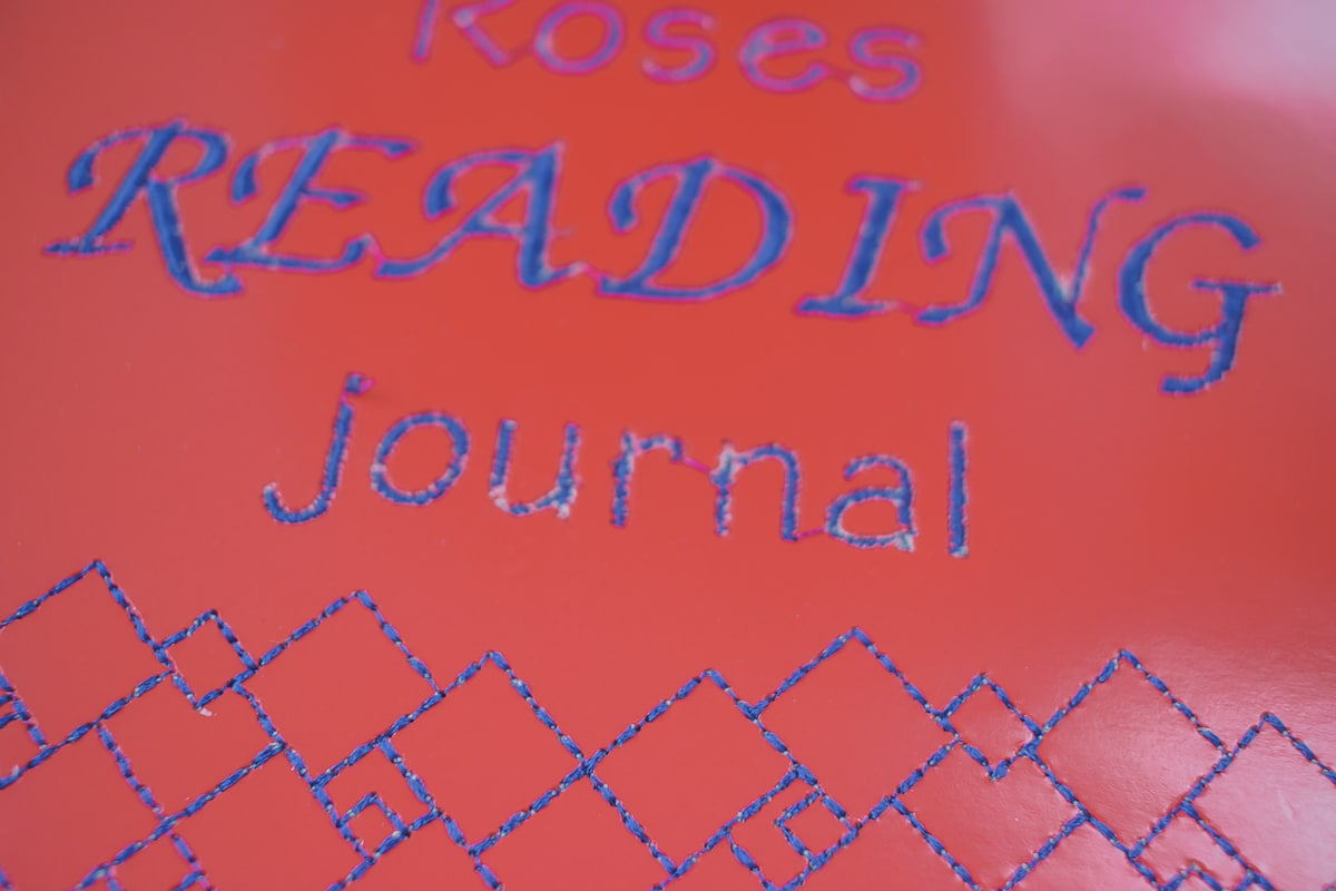 How to embroider on paper with your Embroidery Machine - Life Sew Savory