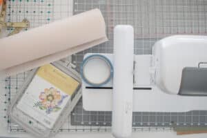 How to embroider on paper with your Embroidery Machine - Life Sew Savory