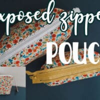 Free Zipper Pouch Patterns to sew - Life Sew Savory