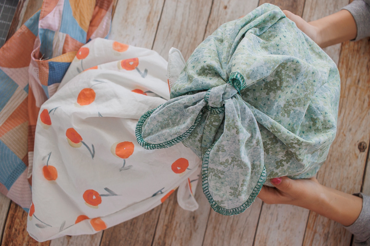 Fabric Bread Bag Sewing tutorial - Life Sew Savory