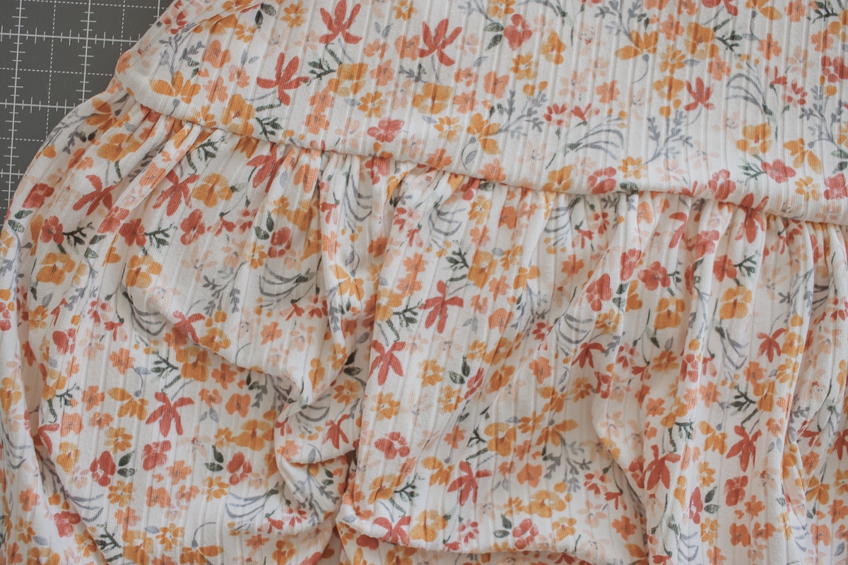 Tshirt dress with tiered skirt free pattern - Life Sew Savory