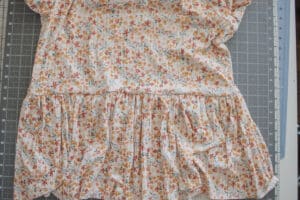 Tshirt dress with tiered skirt free pattern - Life Sew Savory