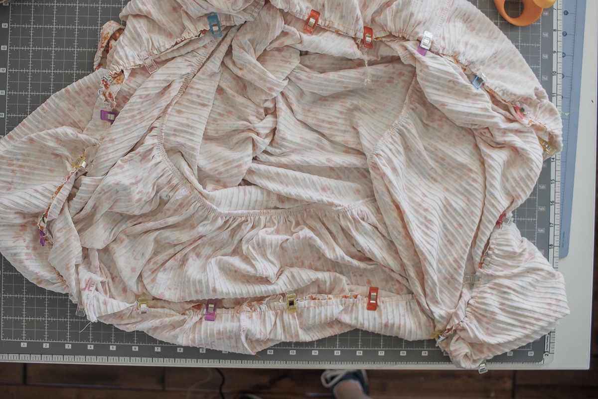 Tshirt dress with tiered skirt free pattern - Life Sew Savory