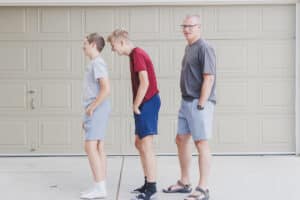 Mens knit shorts free sewing pattern - Life Sew Savory