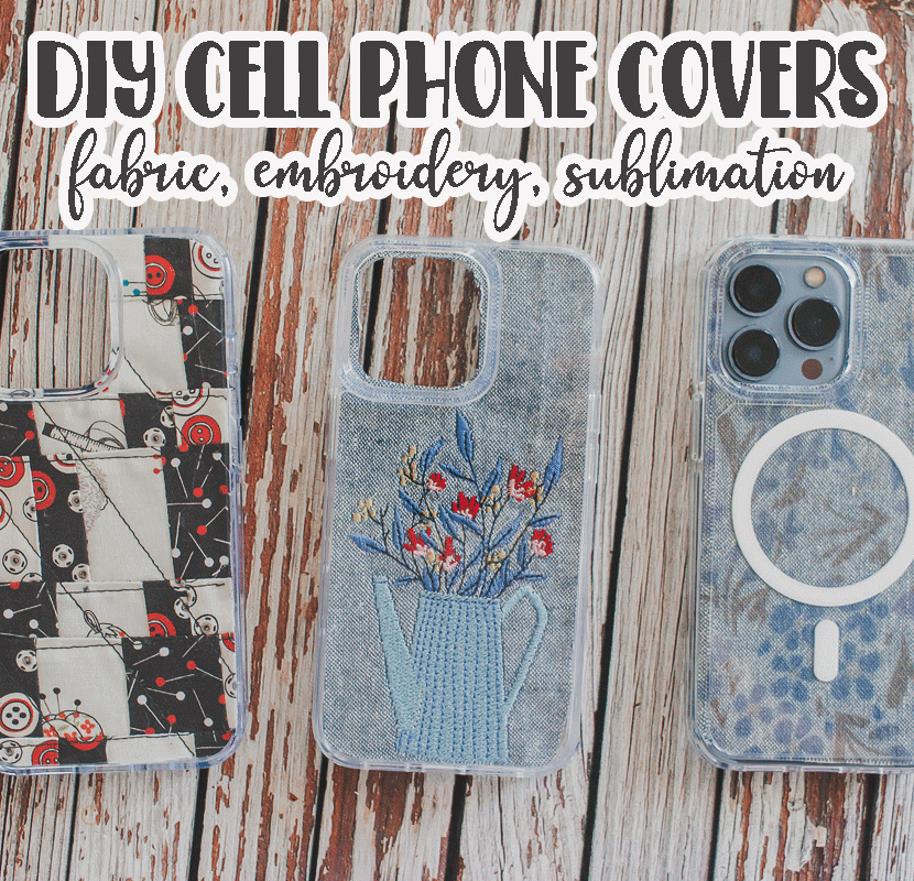 DIY fabric phone case tutorial - Life Sew Savory