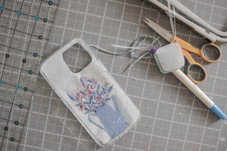 DIY fabric phone case tutorial - Life Sew Savory