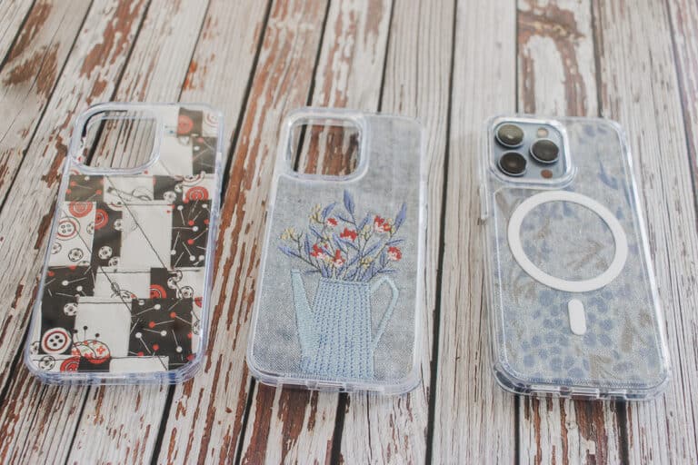 DIY fabric phone case tutorial - Life Sew Savory