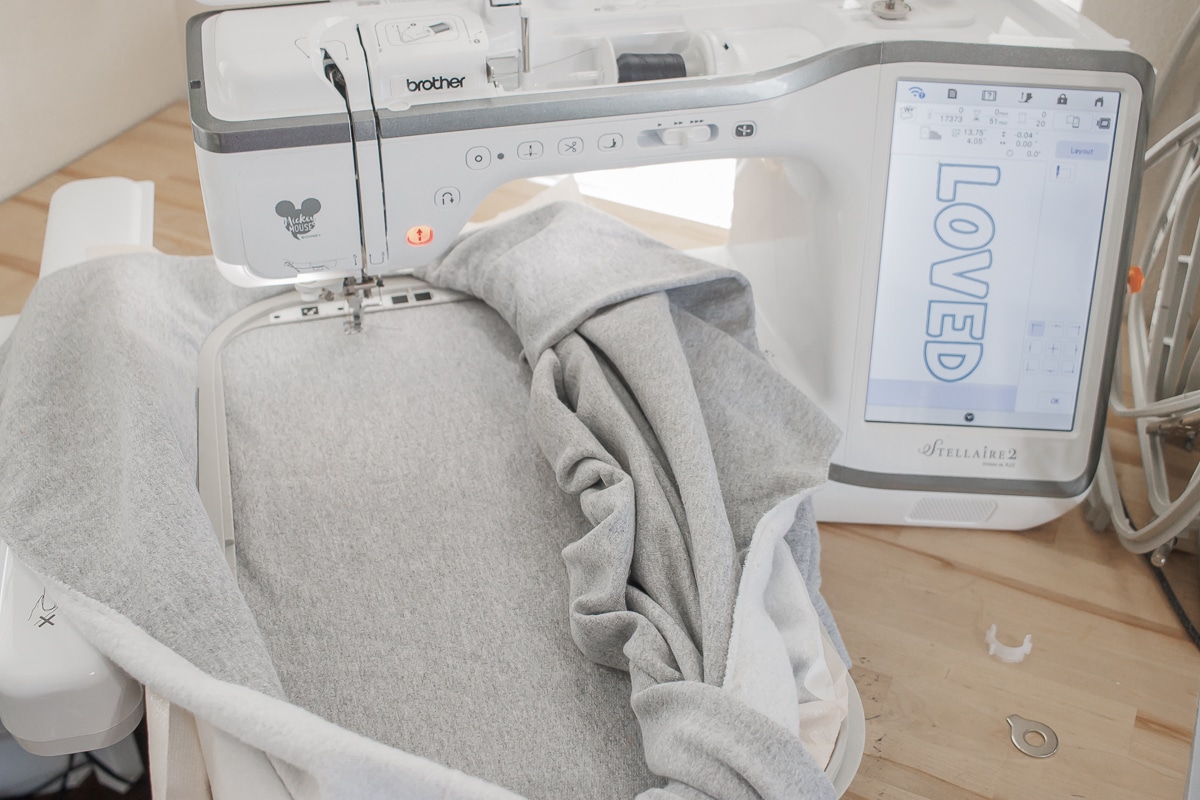 Reverse Applique Sweatshirt tutorial - Life Sew Savory