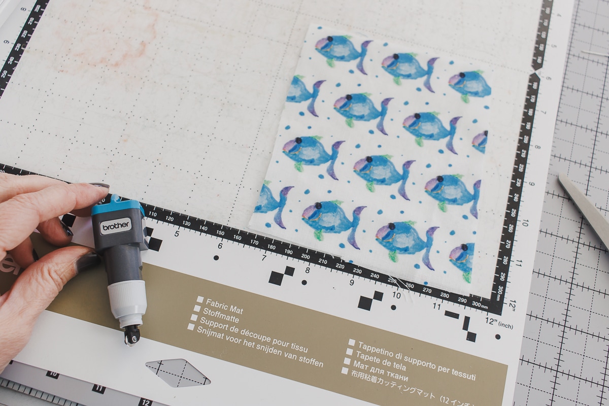 How to cut fabric on a ScanNCut - Life Sew Savory