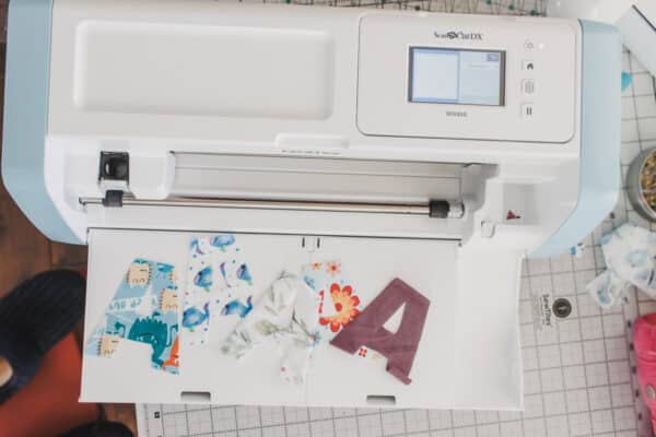 How to cut fabric on a ScanNCut - Life Sew Savory