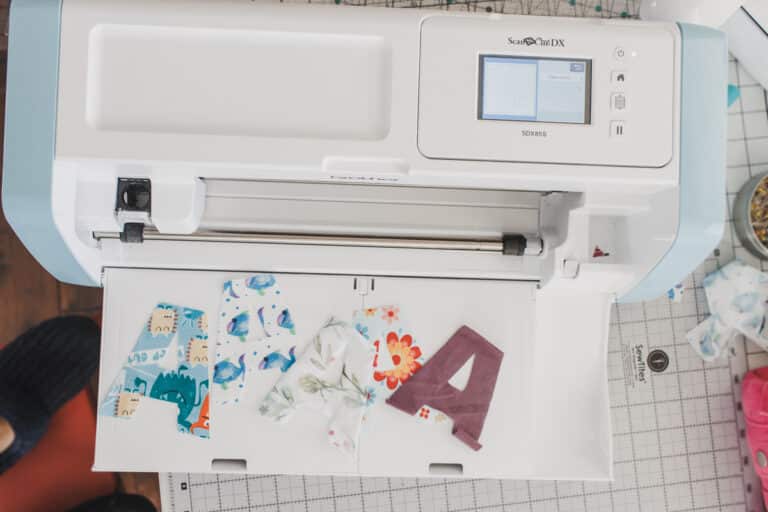 How to cut fabric on a ScanNCut - Life Sew Savory