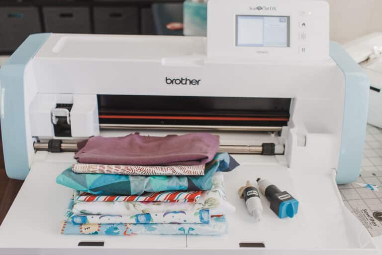 How to cut fabric on a ScanNCut - Life Sew Savory