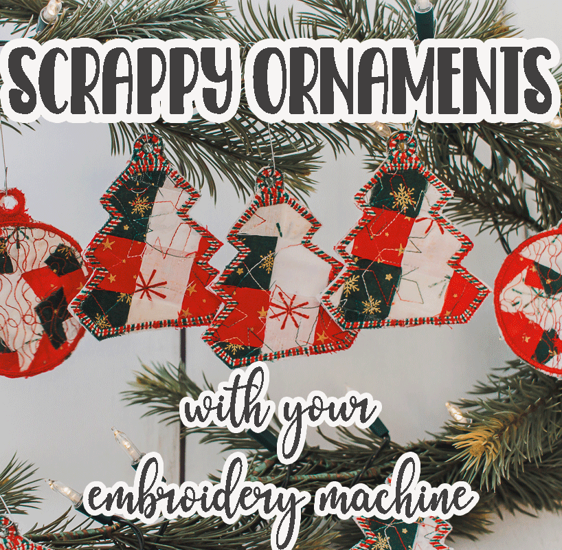 Embroidery Machine Christmas Ornaments - Life Sew Savory