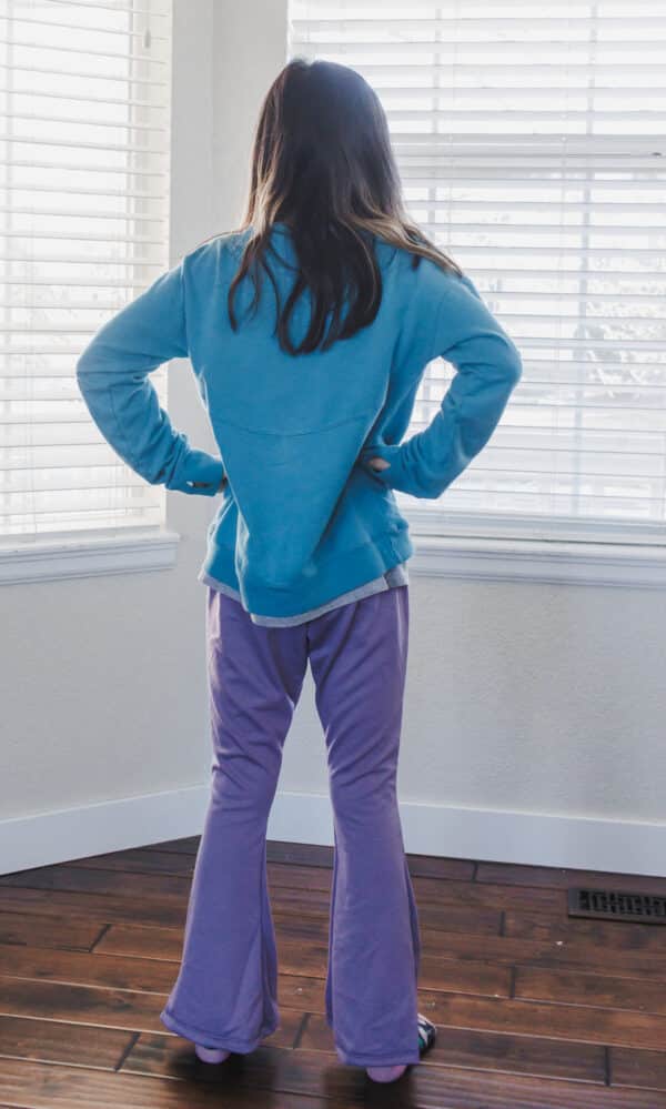 Knit Flare Pants Free Pattern - Life Sew Savory