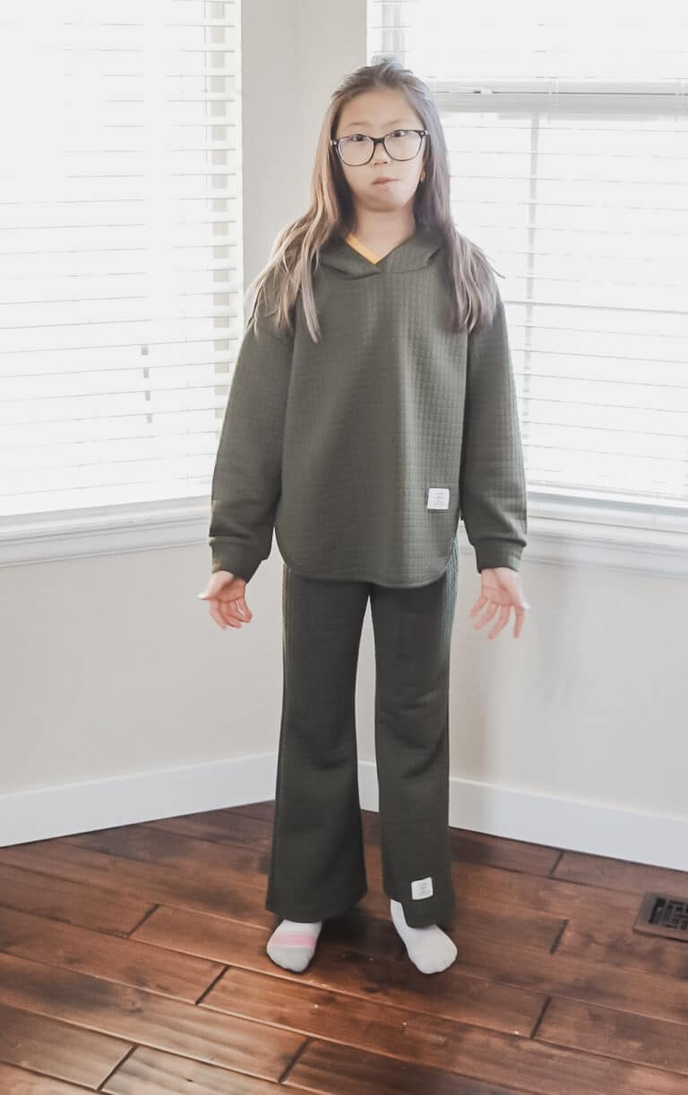 Matching Sweater Set with free sewing patterns - Life Sew Savory