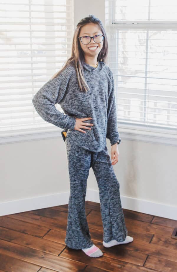 Knit Flare Pants Free Pattern - Life Sew Savory