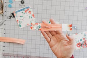 Keychain card wallet free sewing pattern - Life Sew Savory