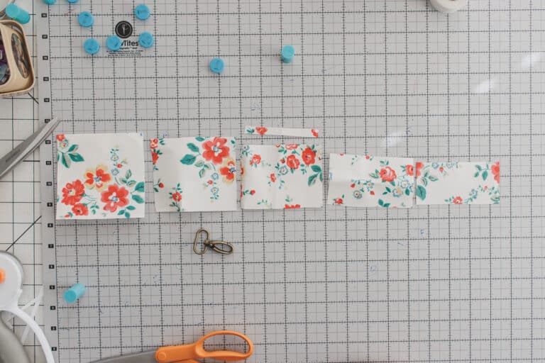 Keychain card wallet free sewing pattern - Life Sew Savory