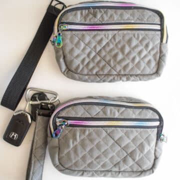 Phone wristlet Wallet free pattern - Life Sew Savory