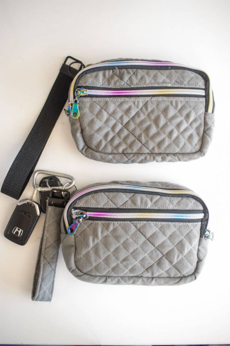 Phone wristlet wallet free sewing pattern - Life Sew Savory